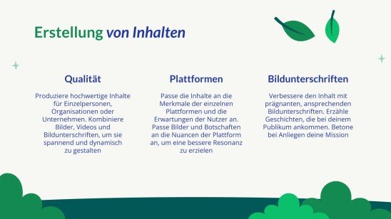 Go Green - Social Media Strategy Presentation