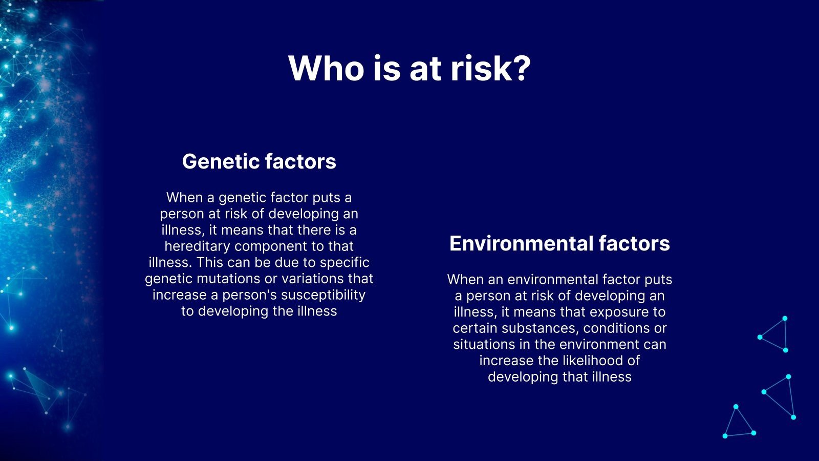 Genetic Diseases Presentation