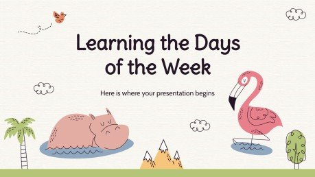 Learning the Days of the Week Presentation