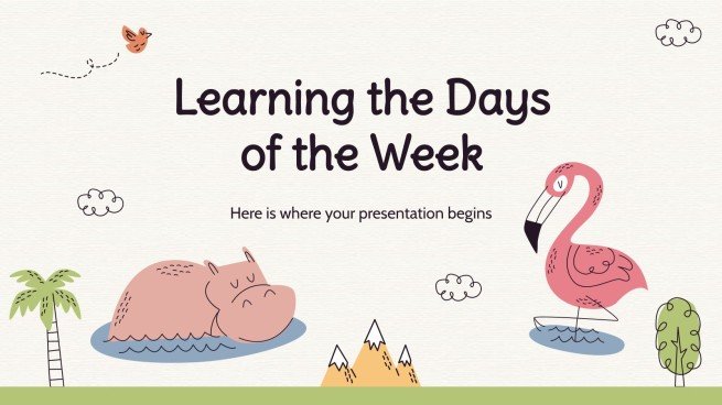 Learning the Days of the Week Presentation