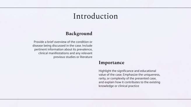 Femur Fracture Case Report Presentation