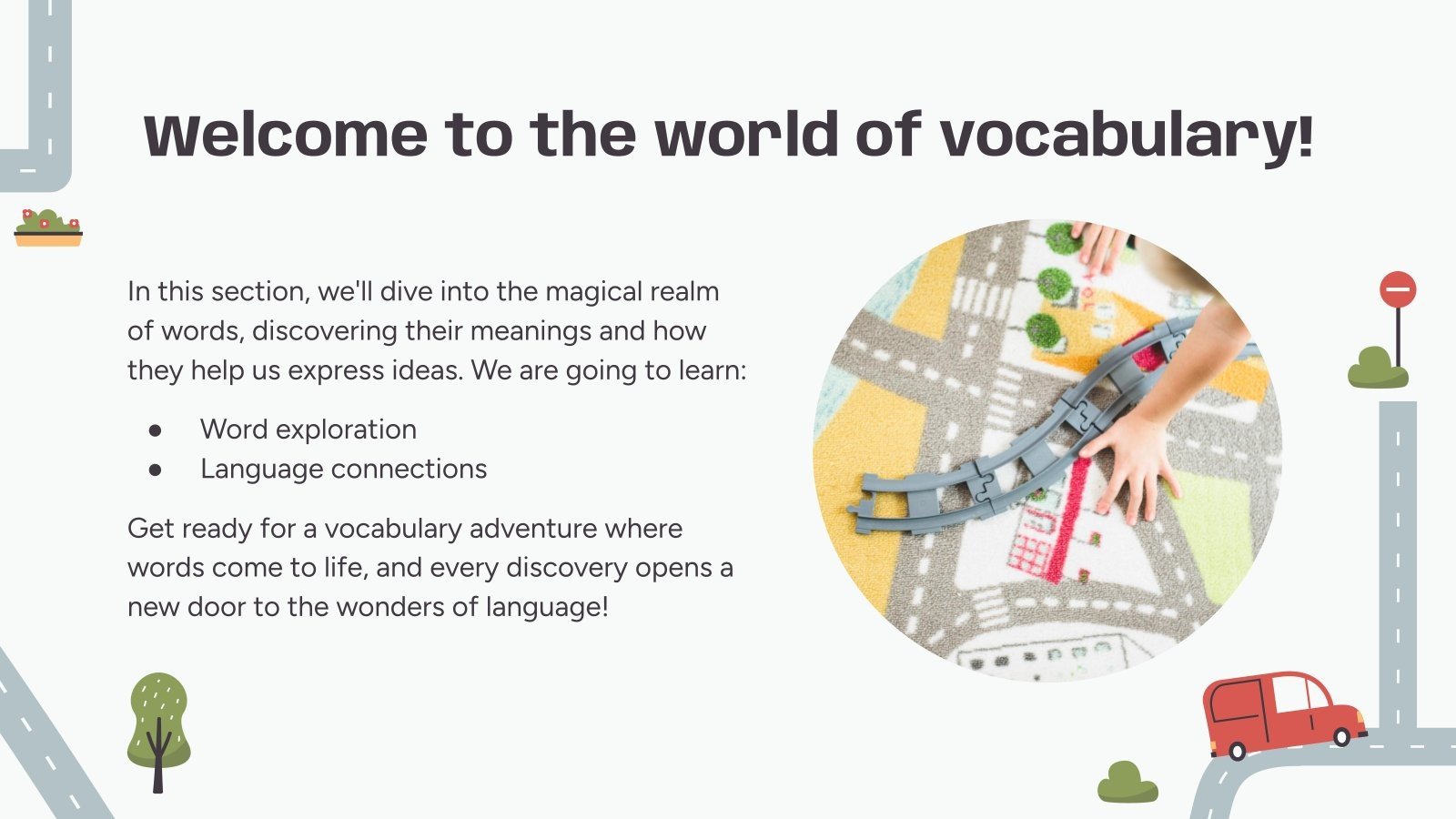 Places and Directions Vocabulary - French - 4th Grade