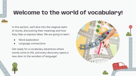 Places and Directions Vocabulary - French - 4th Grade