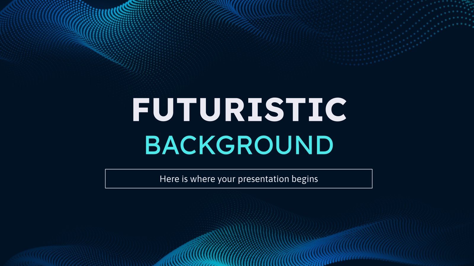 Futuristic Background Presentation