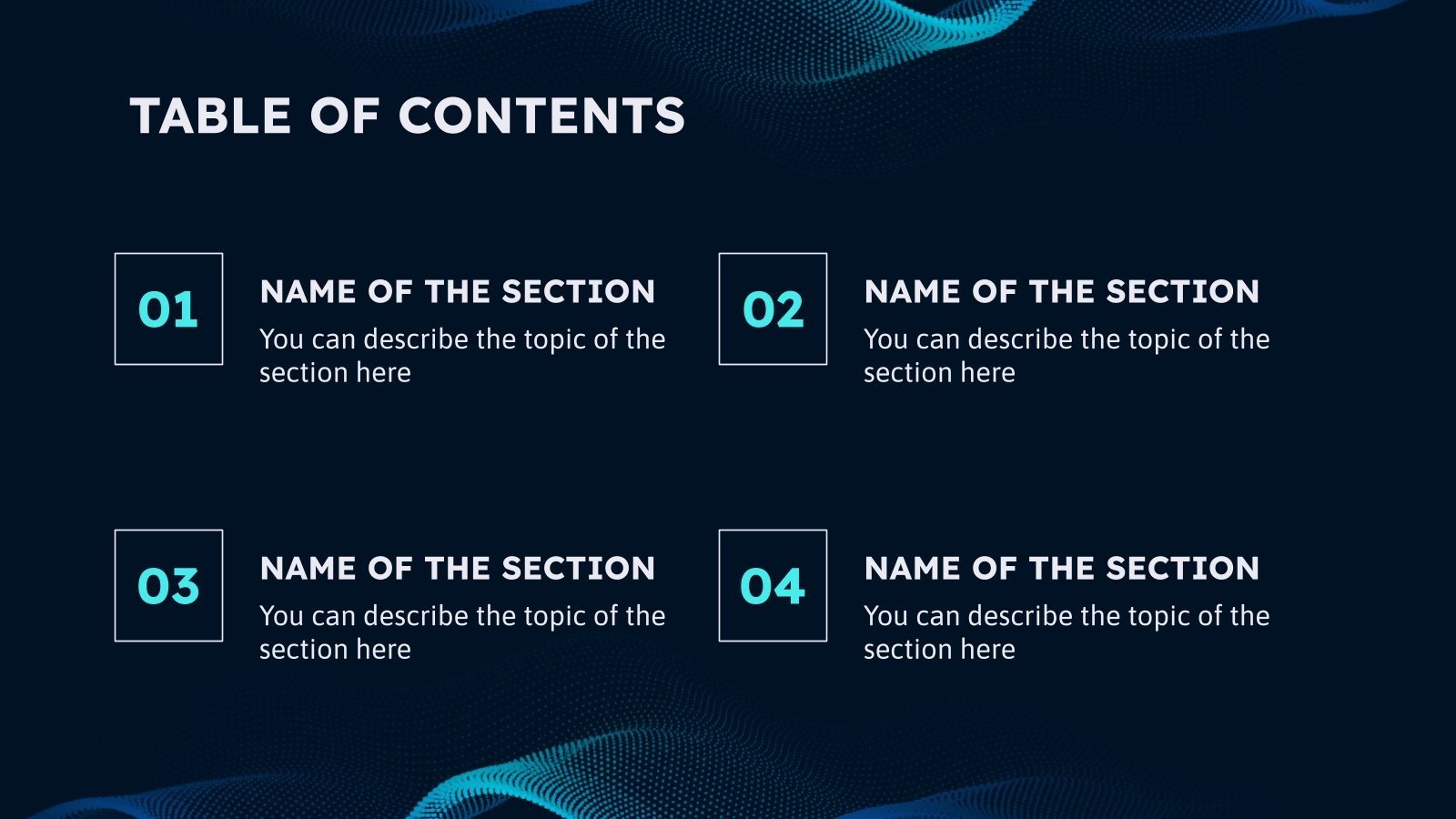 Futuristic Background Presentation