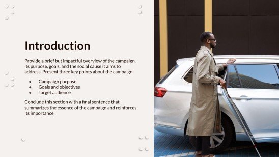 Blind and Visually Impaired Awareness Campaign Presentation