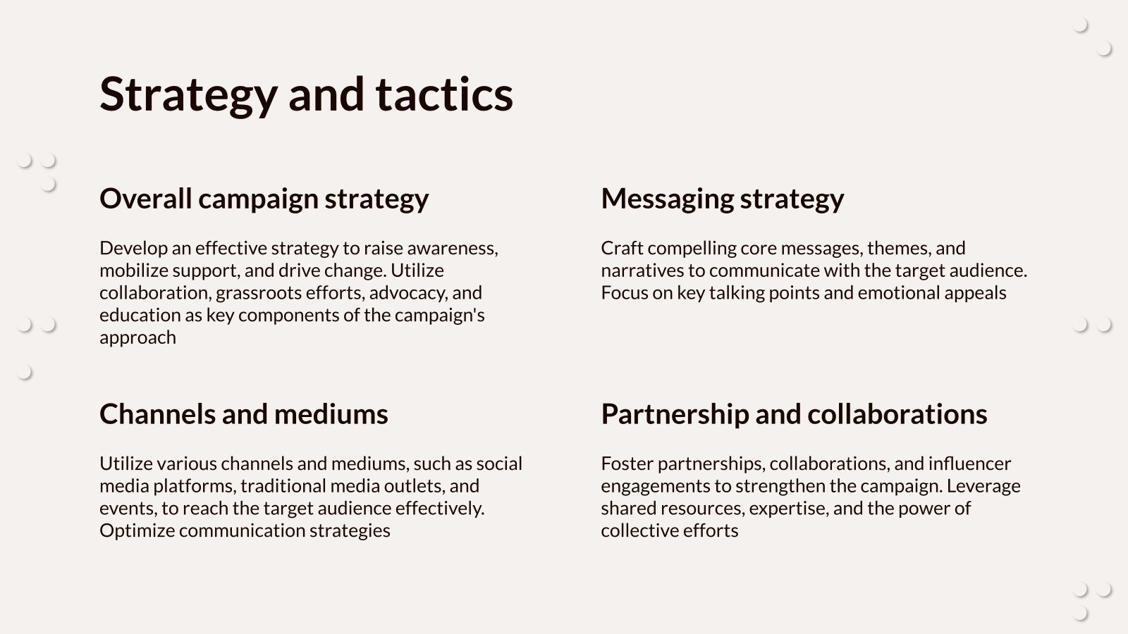 Blind and Visually Impaired Awareness Campaign Presentation