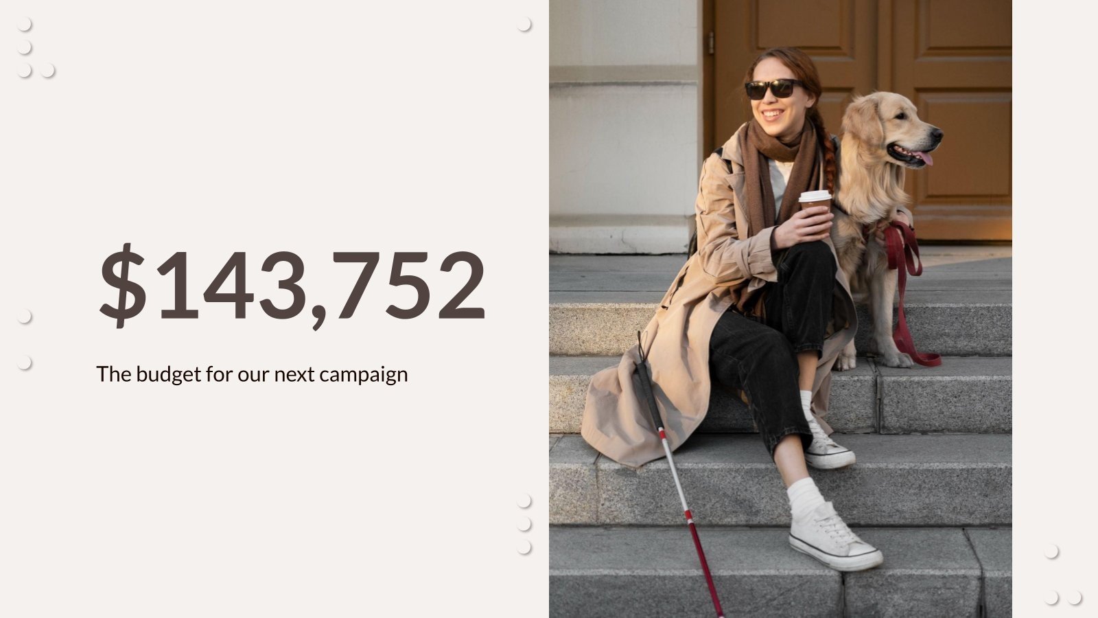 Blind and Visually Impaired Awareness Campaign Presentation