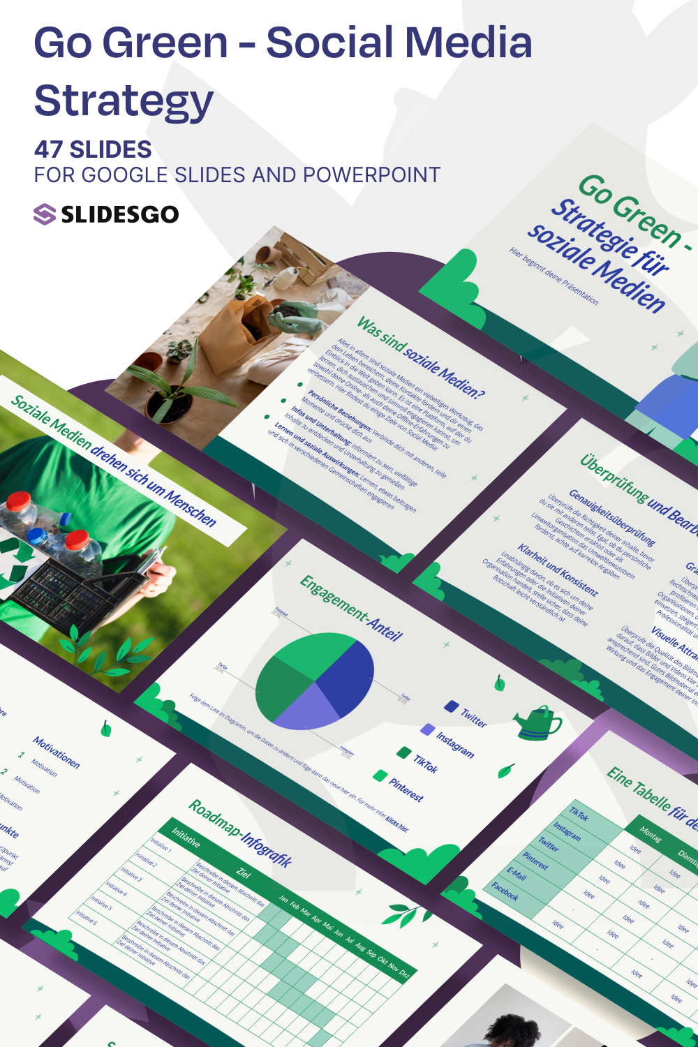 Go Green - Social Media Strategy Presentation