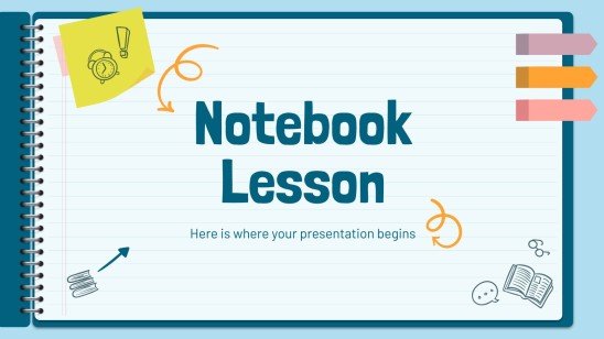 Notebook Lesson Presentation