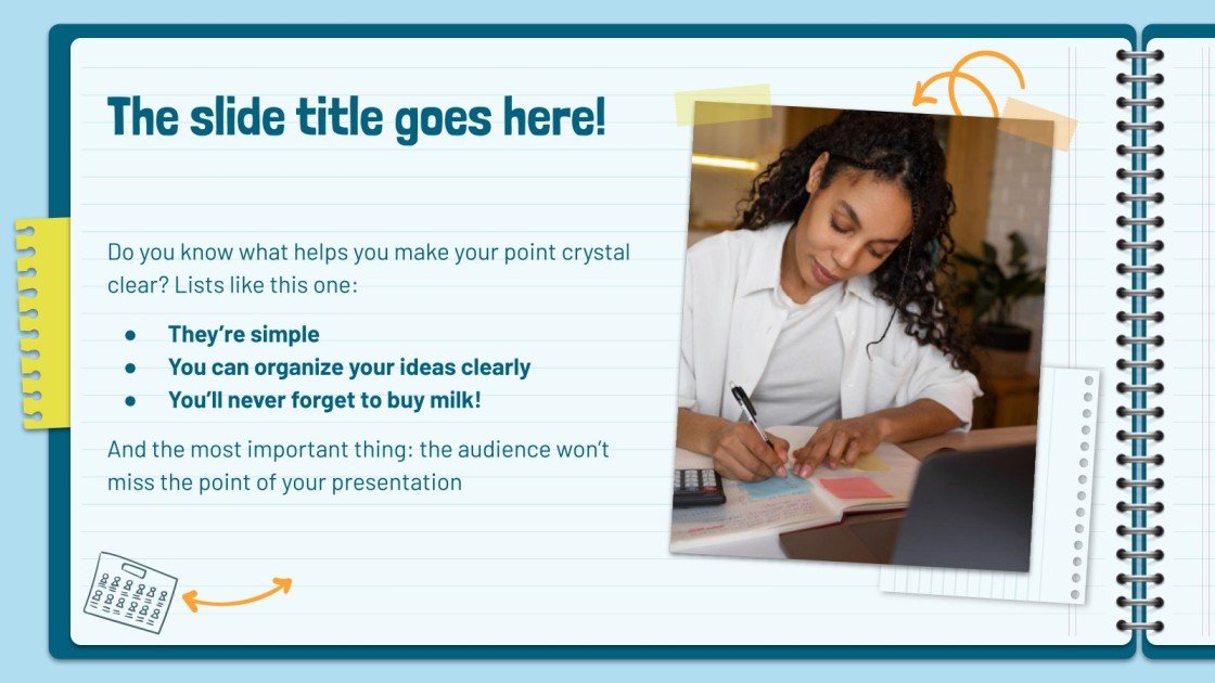 Notebook Lesson Presentation