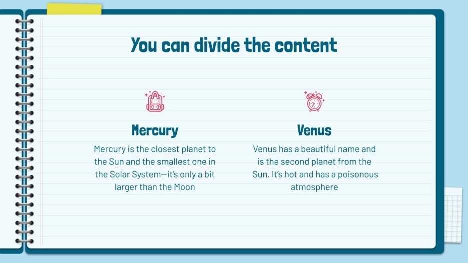 Notebook Lesson Presentation