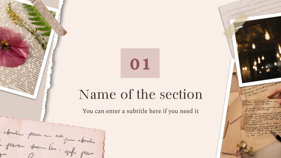 Light Academia Aesthetic Theme Presentation