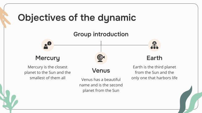 Group Introduction Activities Presentation