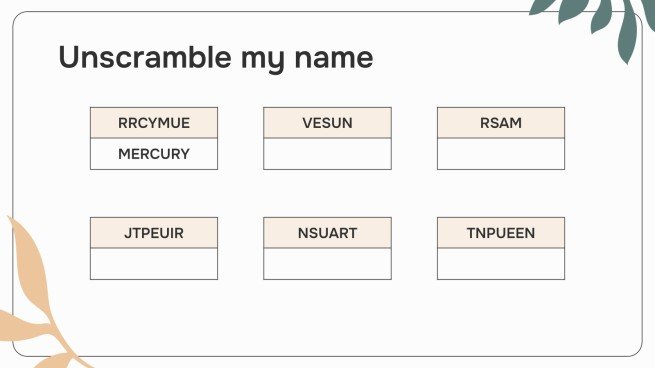 Group Introduction Activities Presentation