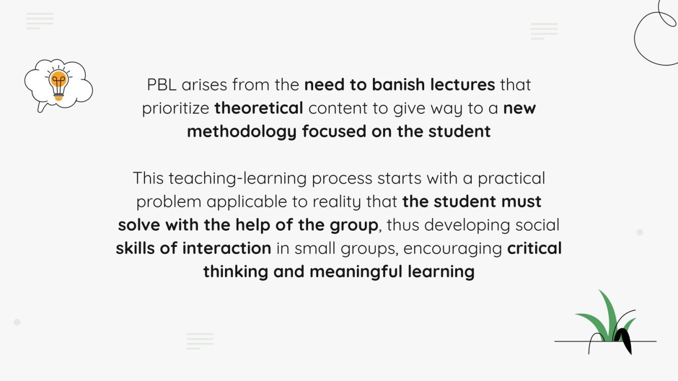Problem-based Learning Presentation