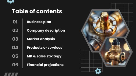 Hydraulic Valves Suppliers Business Plan Presentation