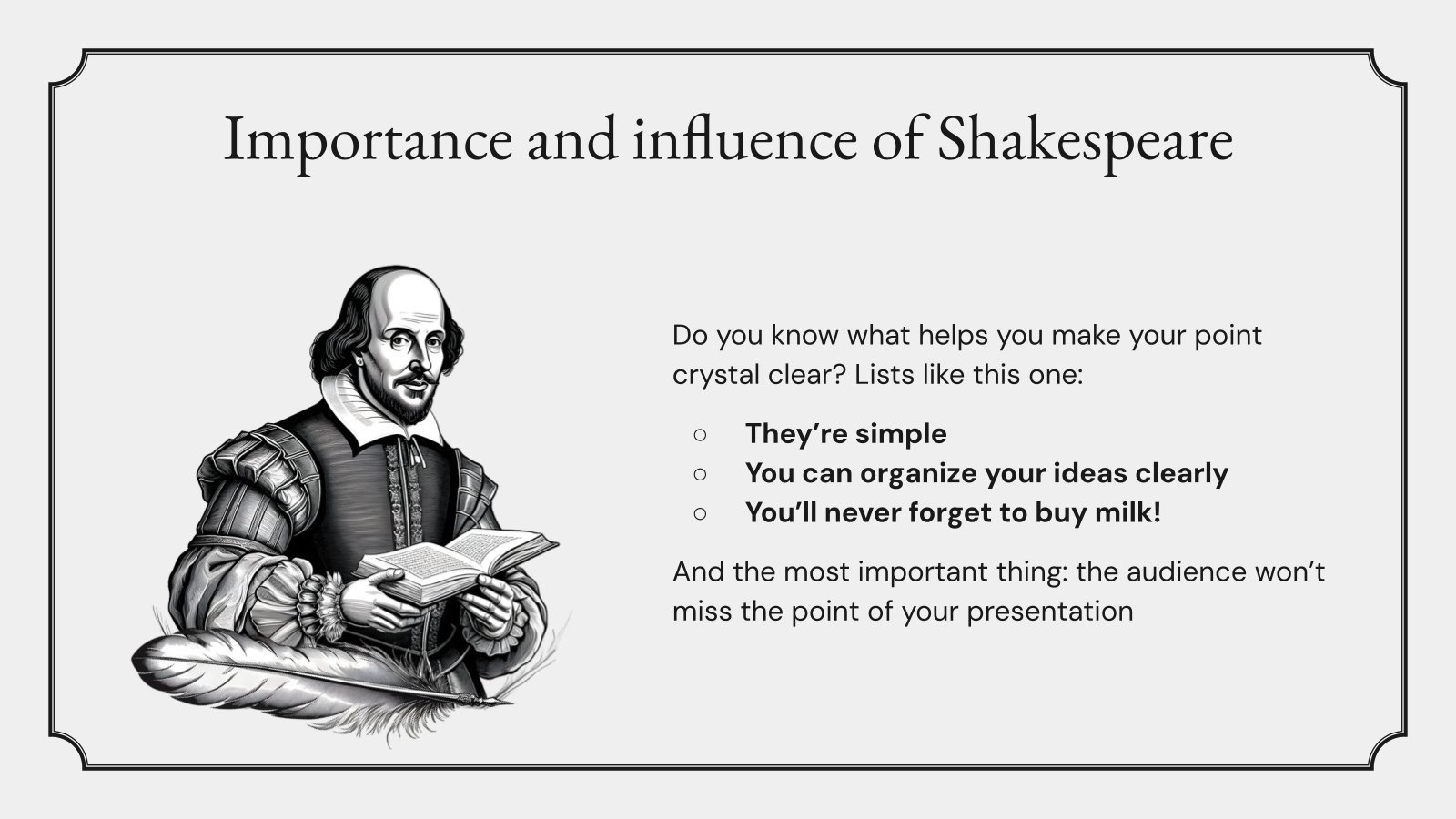 Shakespeare Week Presentation