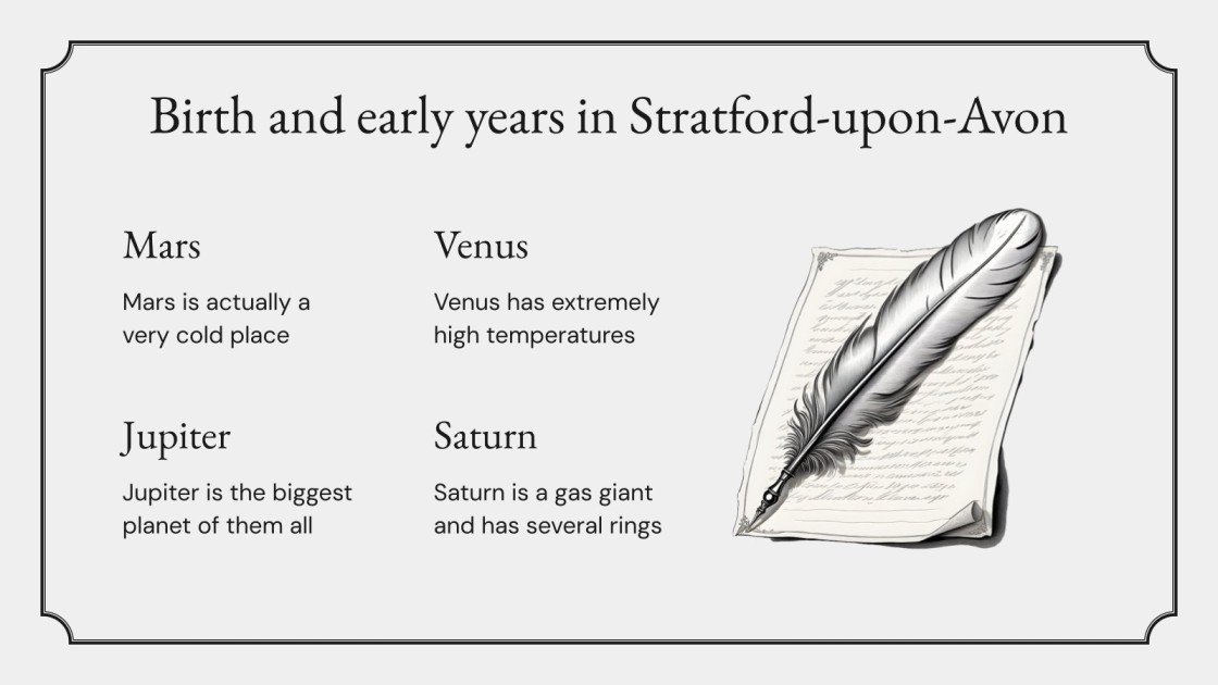 Shakespeare Week Presentation