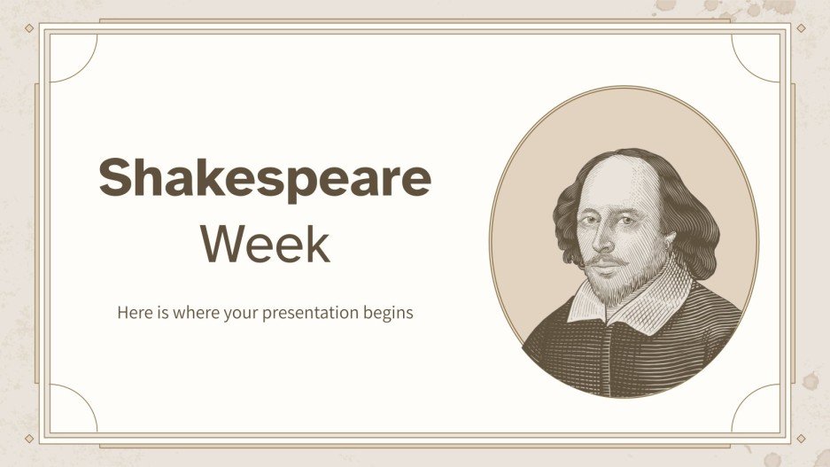 Shakespeare Week Presentation