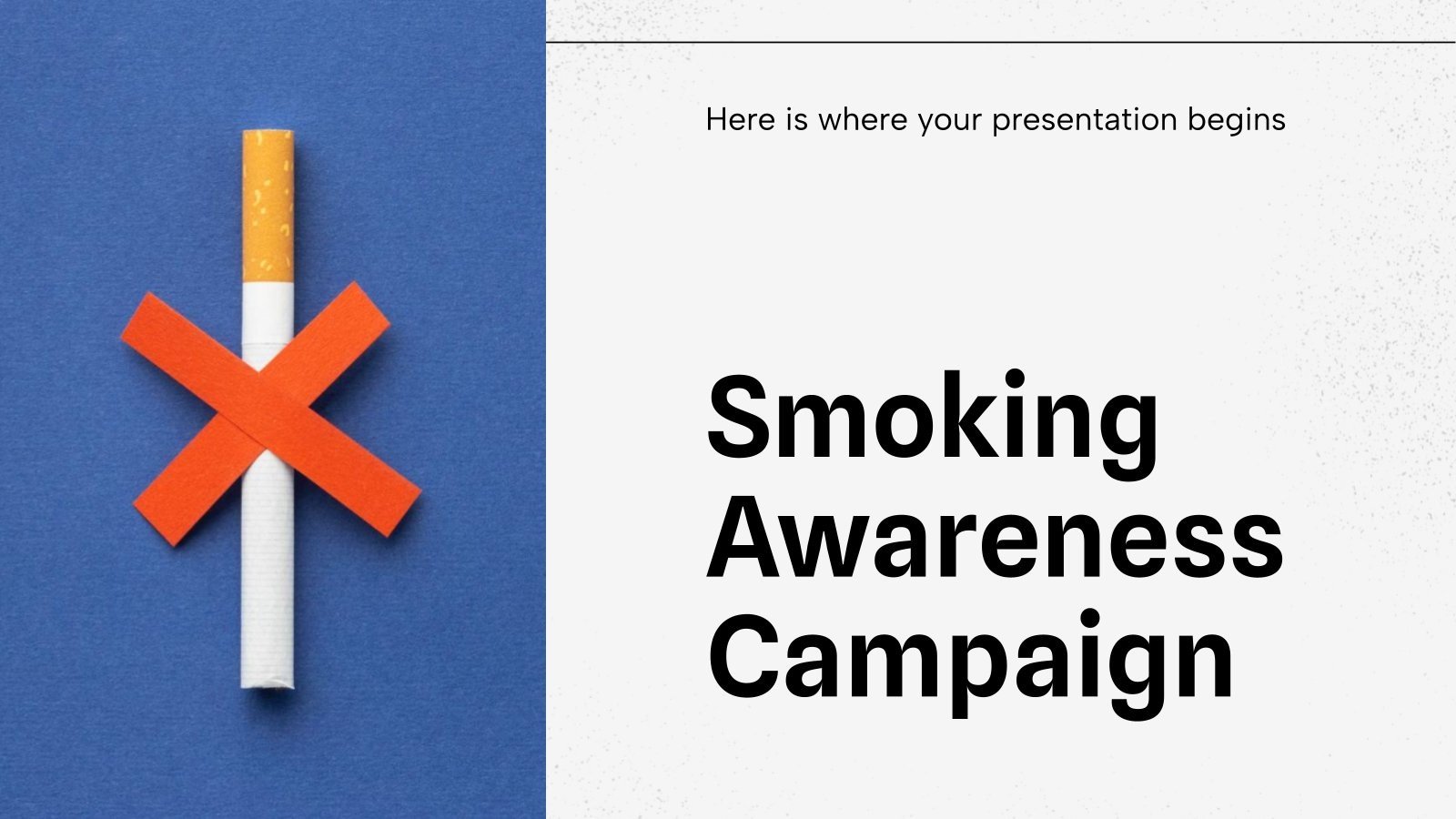 Smoking Awareness Campaign Presentation