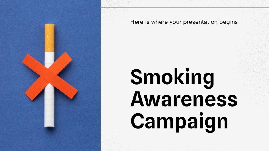 Smoking Awareness Campaign Presentation