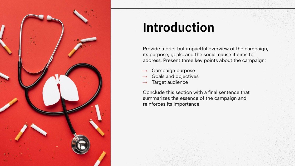 Smoking Awareness Campaign Presentation