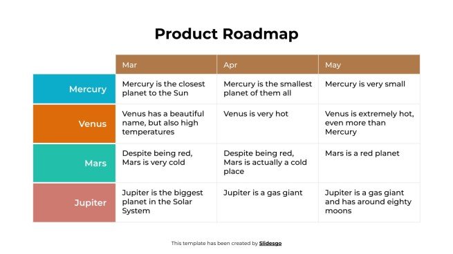 Product Roadmap Infographics