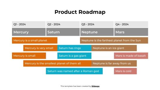 Product Roadmap Infographics