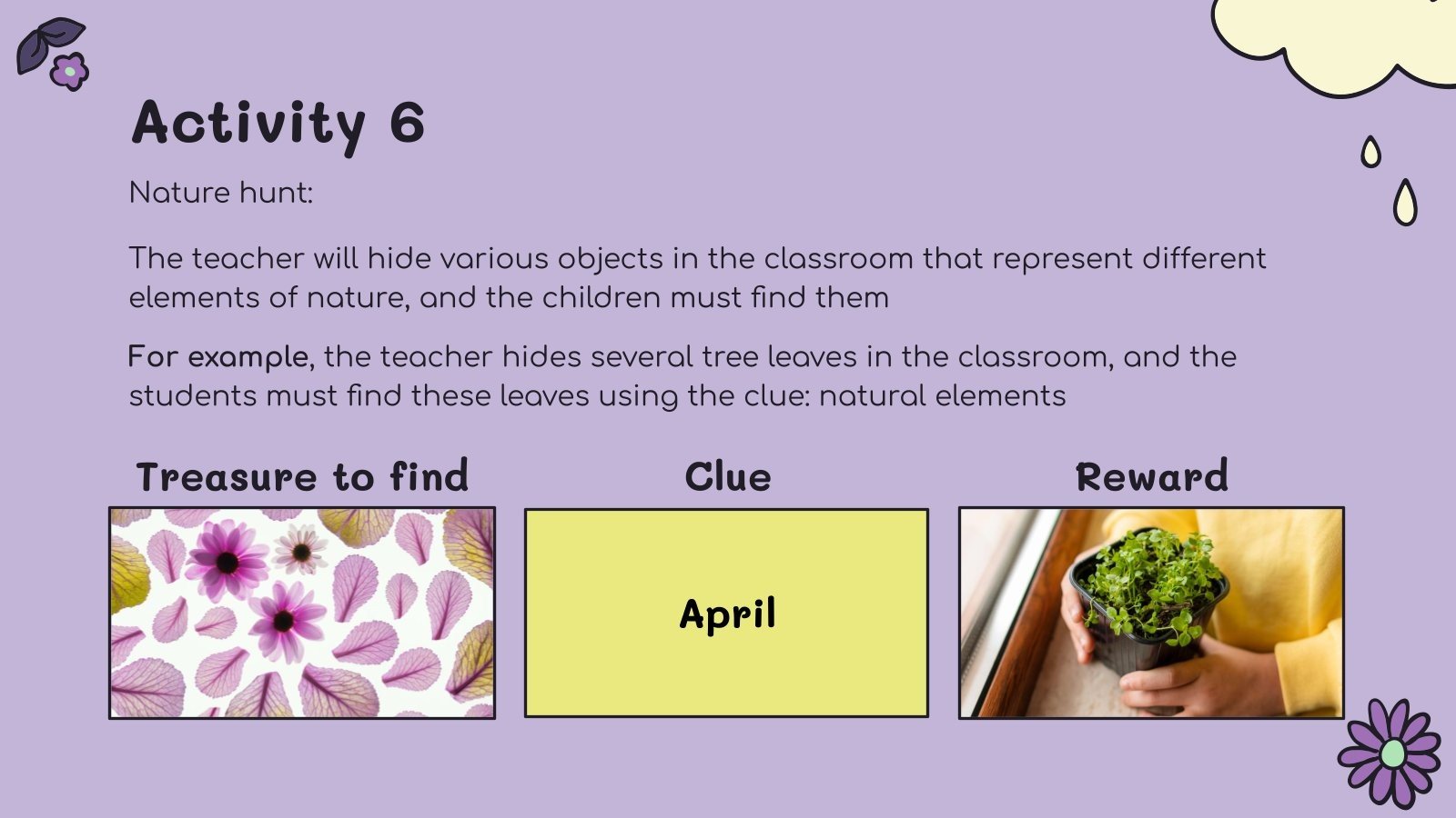 April Showers Activities for Pre-K Presentation