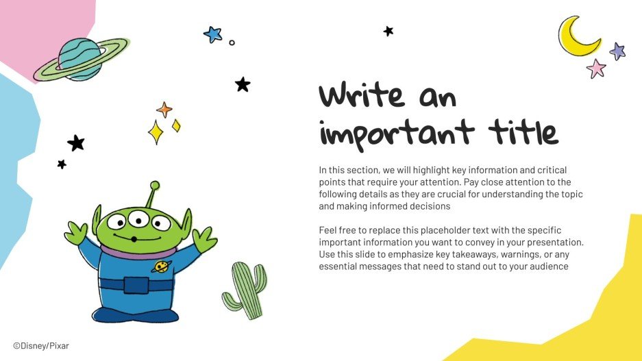 Toy Story Presentation