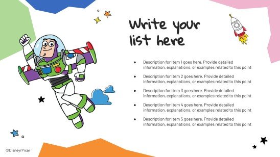 Toy Story Presentation