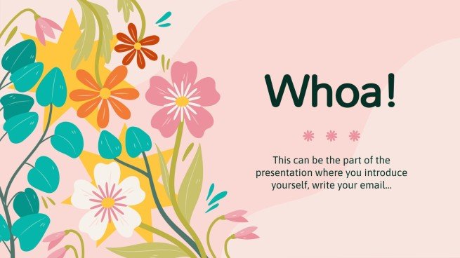 "Floral Spring" Presentation