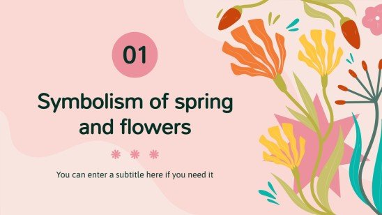 "Floral Spring" Presentation