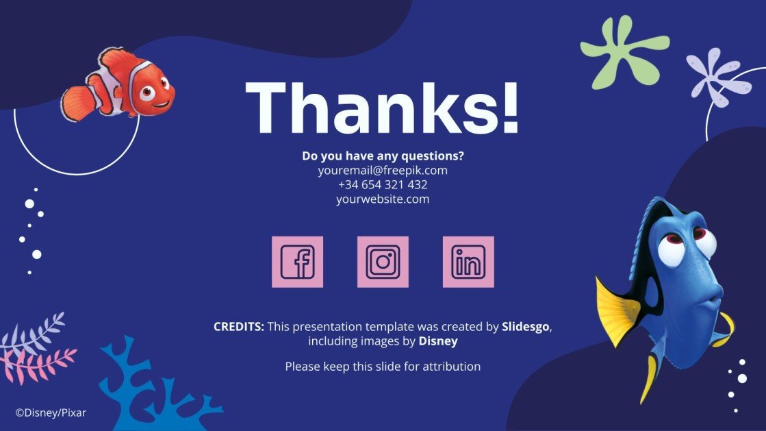 Finding Nemo Presentation