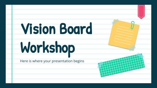 Vision board templates for Google Slides & PowerPoint