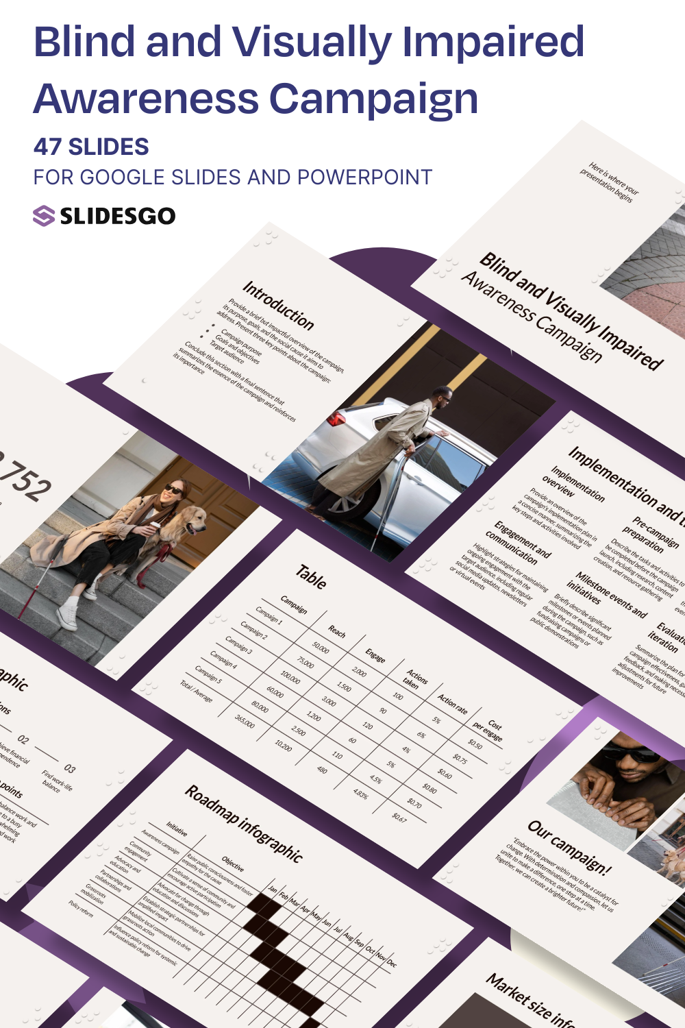 Blind and Visually Impaired Awareness Campaign Presentation