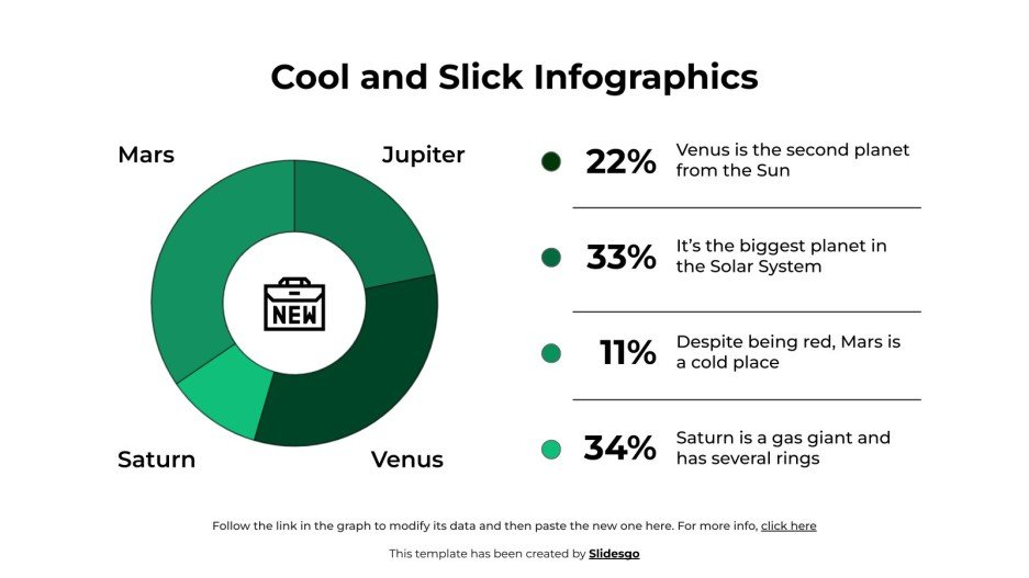Cool and Slick Infographics Template