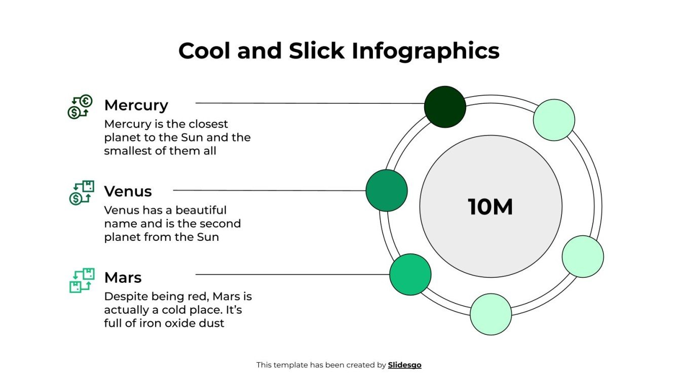 Cool and Slick Infographics Template