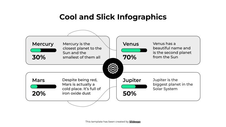 Cool and Slick Infographics Template