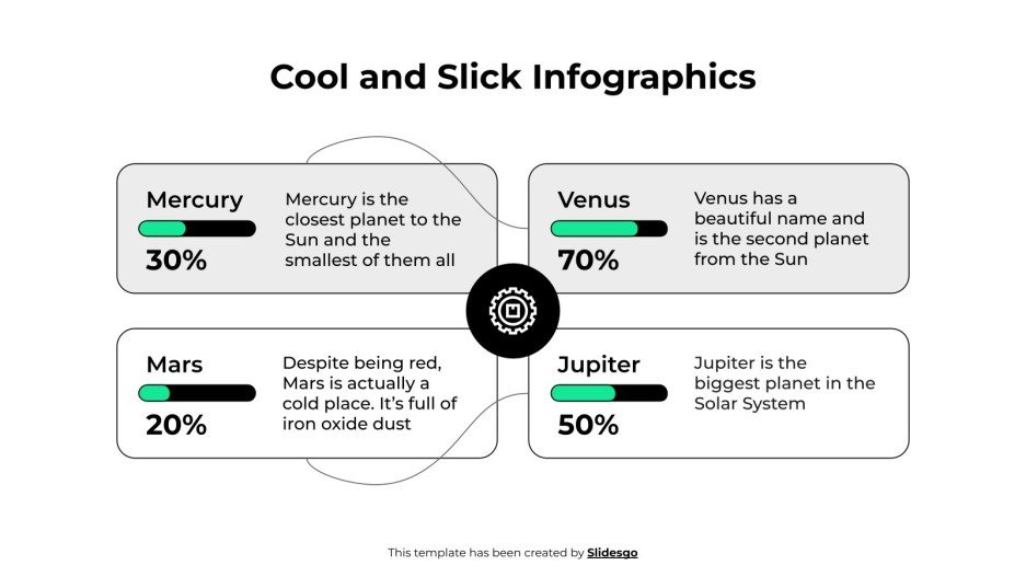 Cool and Slick Infographics Template