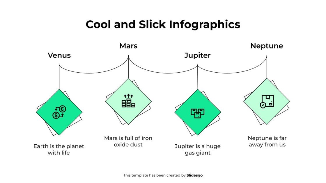 Cool and Slick Infographics Template