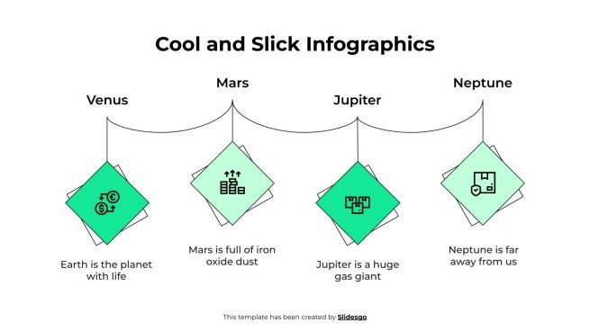 Cool and Slick Infographics Template