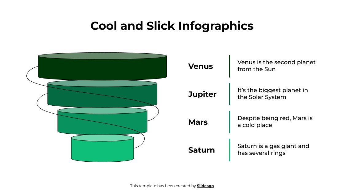 Cool and Slick Infographics Template