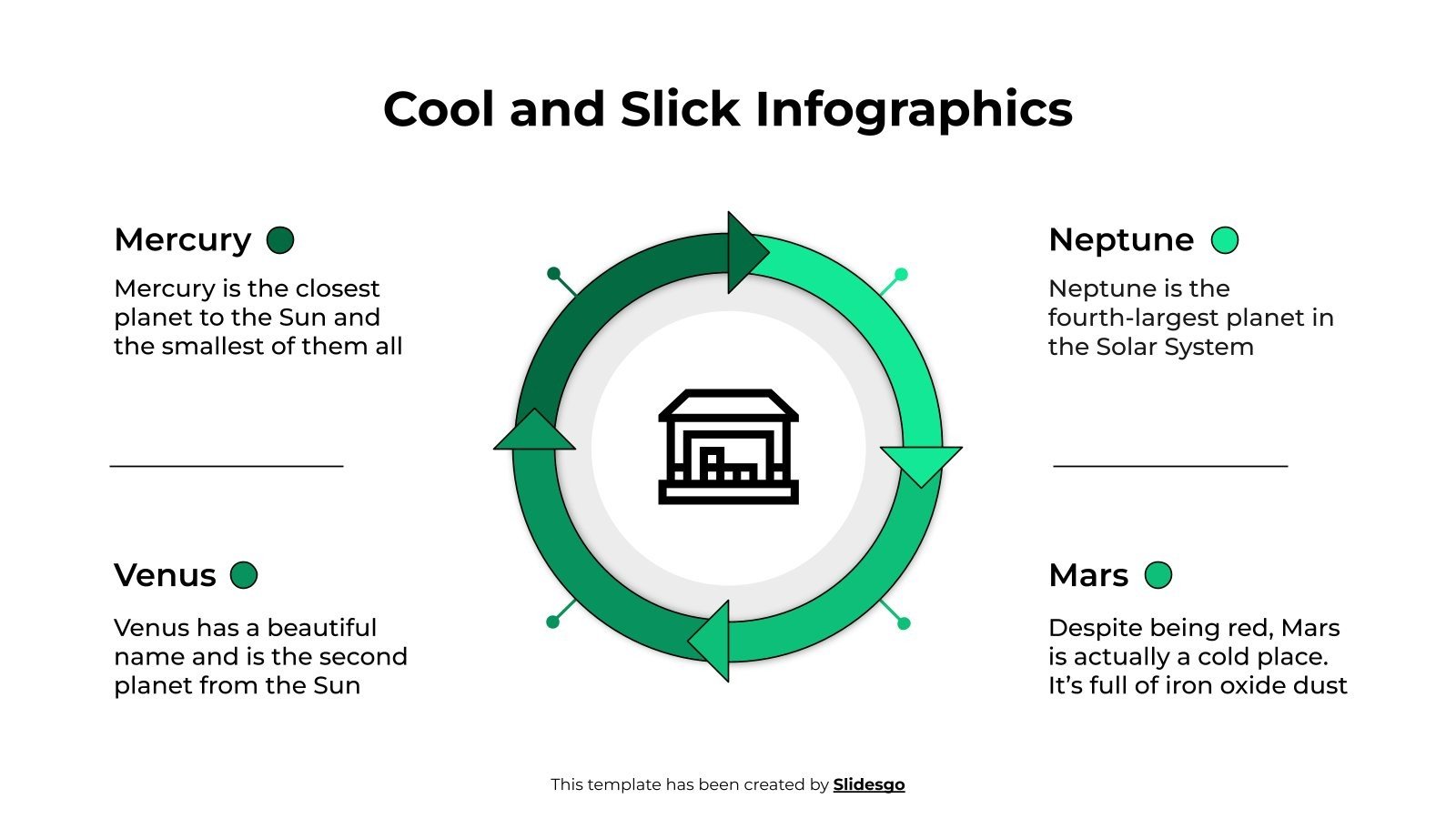 Cool and Slick Infographics Template