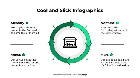 Cool and Slick Infographics Template