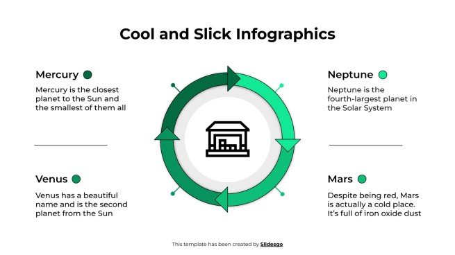 Cool and Slick Infographics Template