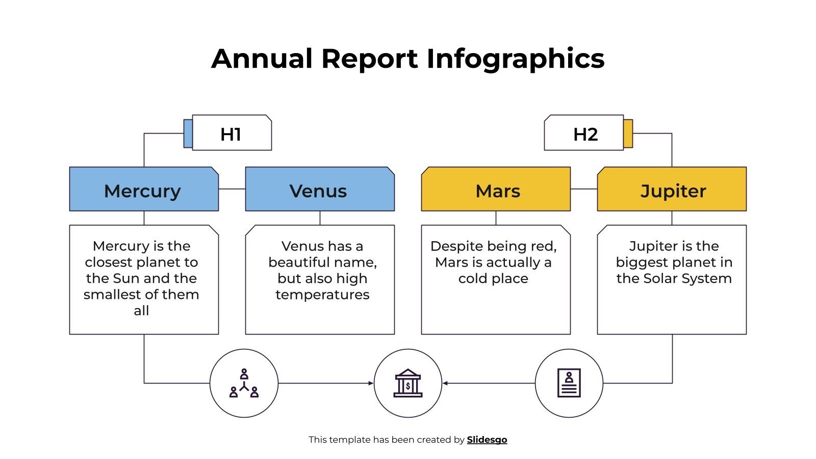 Annual Report Infographics Template