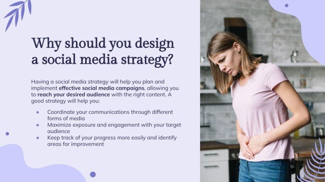 Gastric Cancer Awareness Social Media Strategy Presentation