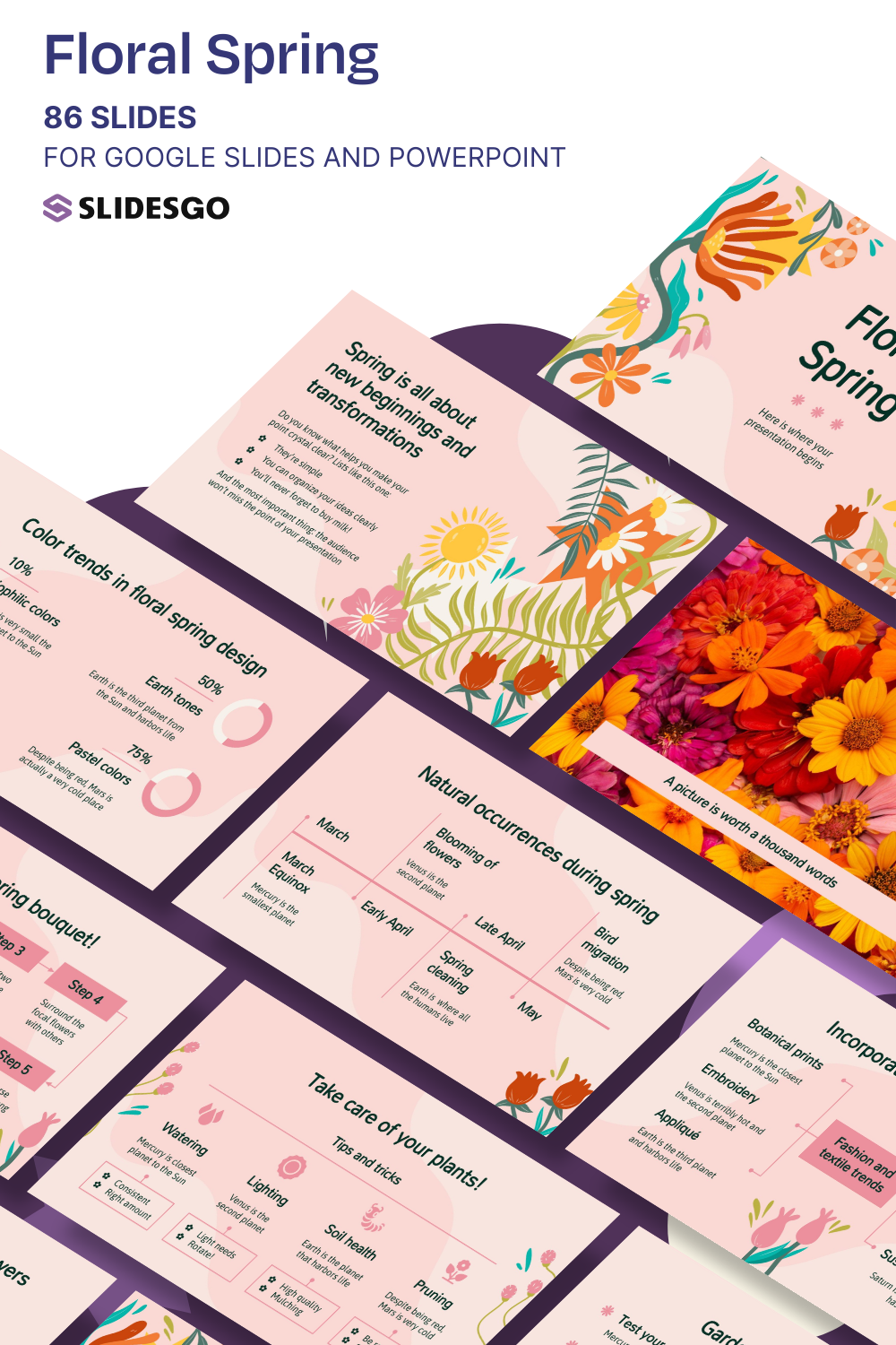 "Floral Spring" Presentation